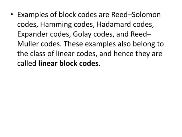 Data Communication & Computer Networks: Multi level, multi transition & block codes | PDF ...