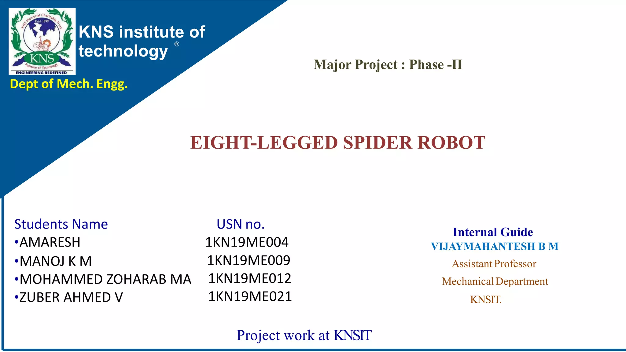 8 LEGGED ROBOT.pptx