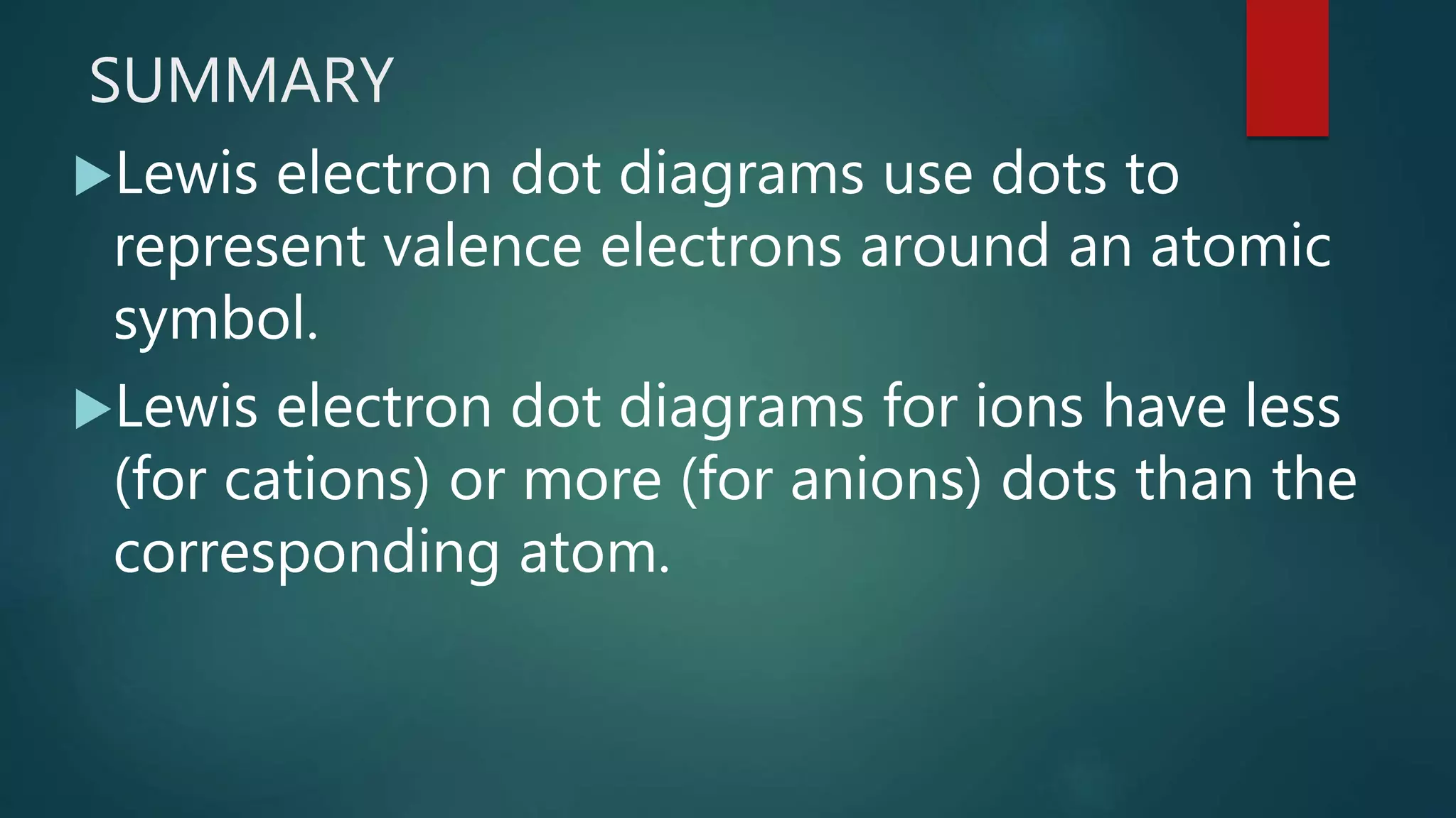Lewis Dot Structure | PPTX