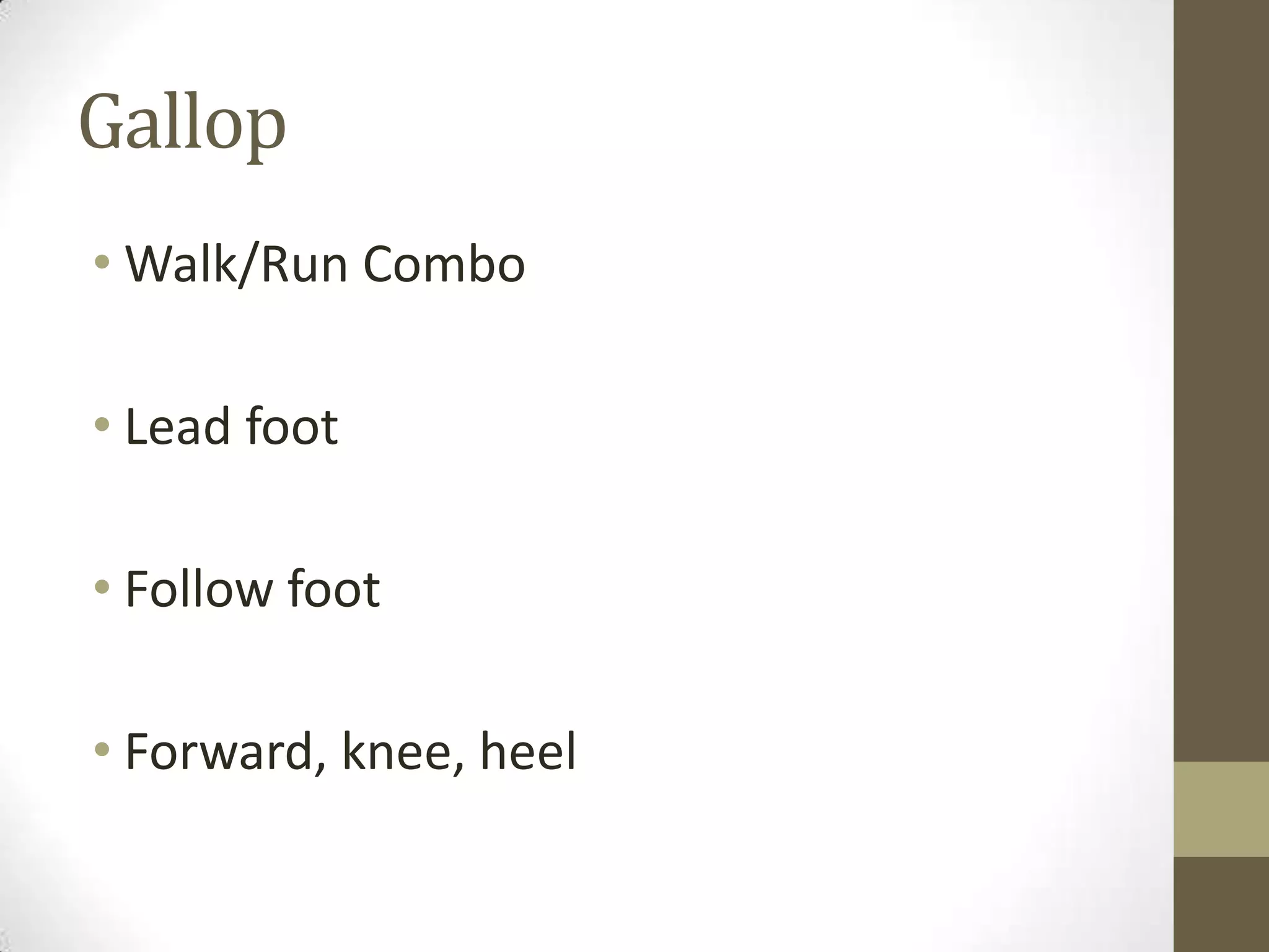 8 locomotion movements | PPTX