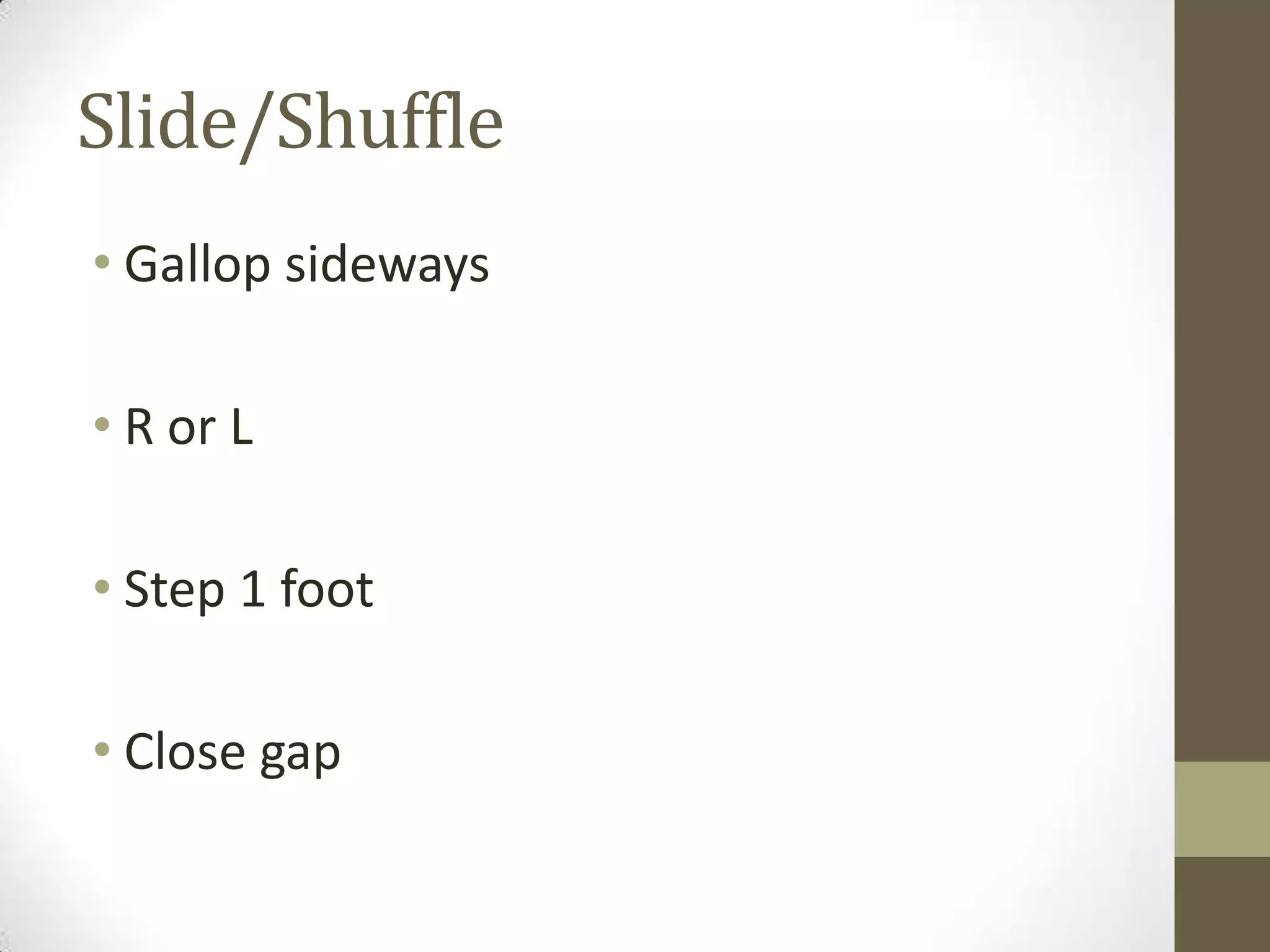 8 locomotion movements | PPTX