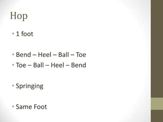 8 locomotion movements | PPTX