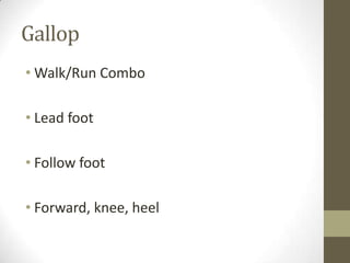 8 locomotion movements | PPTX