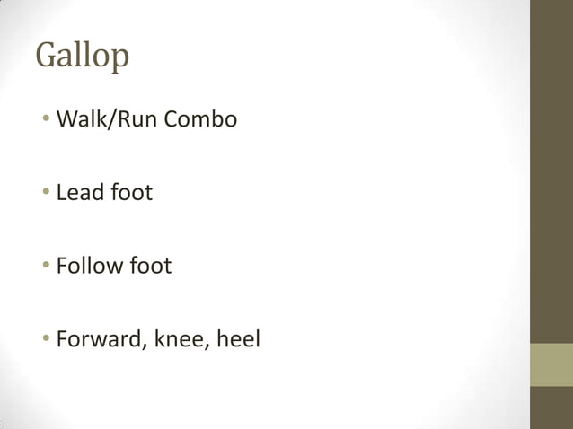 8 locomotion movements | PPTX | Equine Sports | Sports