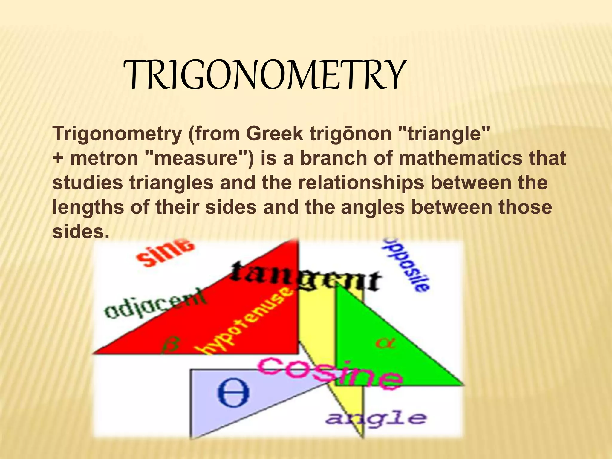 Trigonometry | PPT