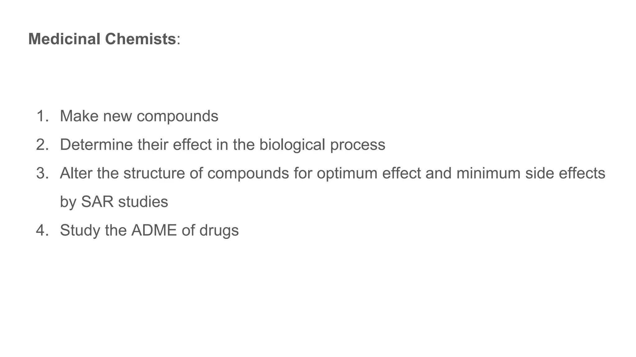 Medicinal chemistry | PPTX