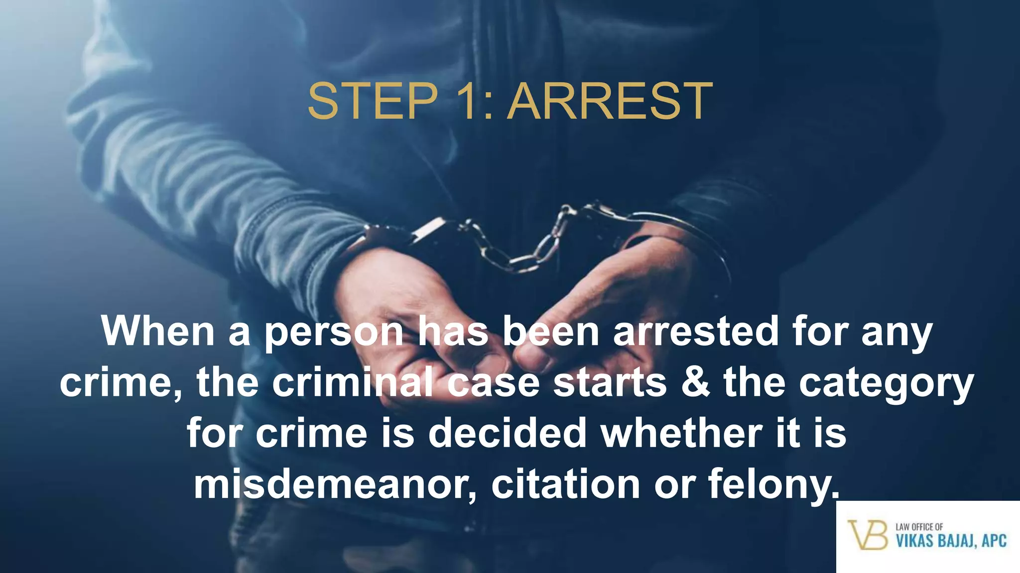 8 Main Stages Of Criminal Trial | PPTX