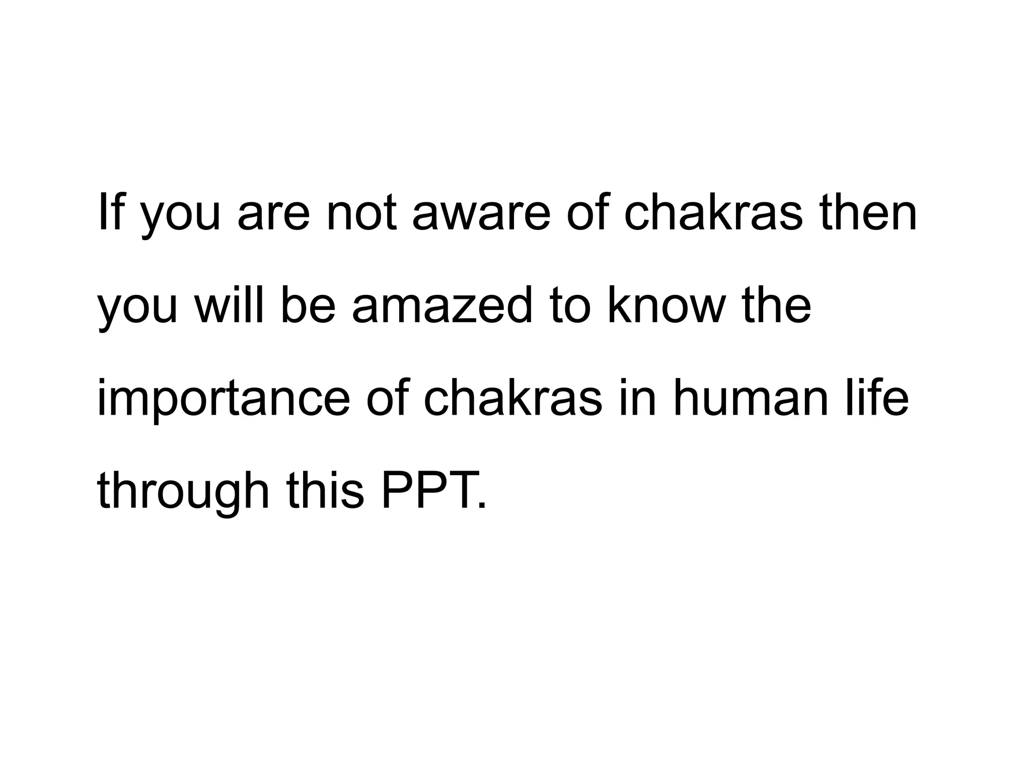 8 Major Benefits of Chakra Reading, Know About Your Chakras by 3D Aura Chakra Photography | PPTX