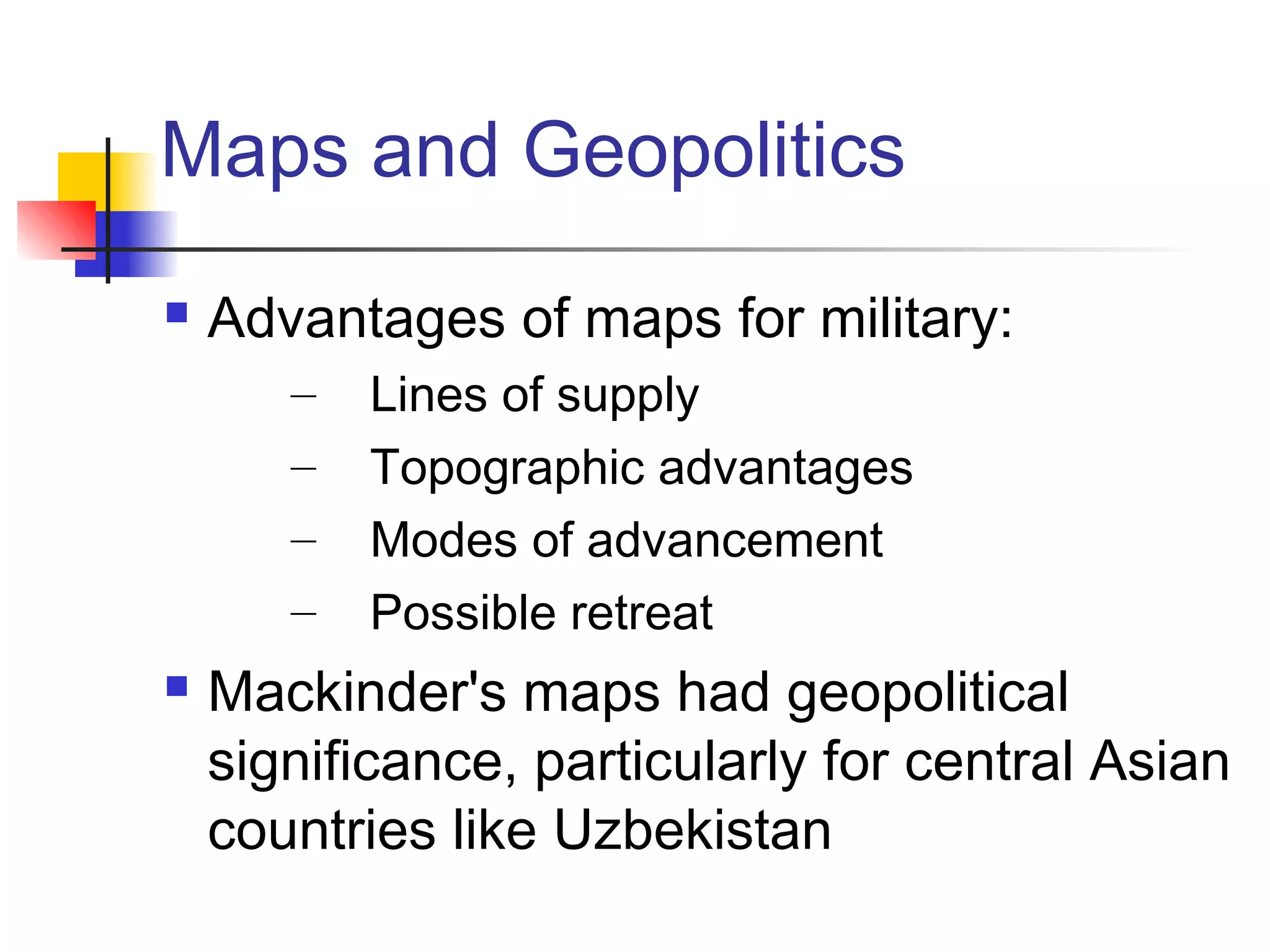 8 maps and geopolitics | PPT