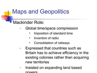8 maps and geopolitics | PPT