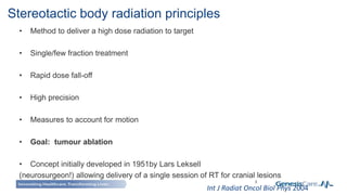 Professor Maria Hawkins - UK SABR Service Development Experiences | PPTX