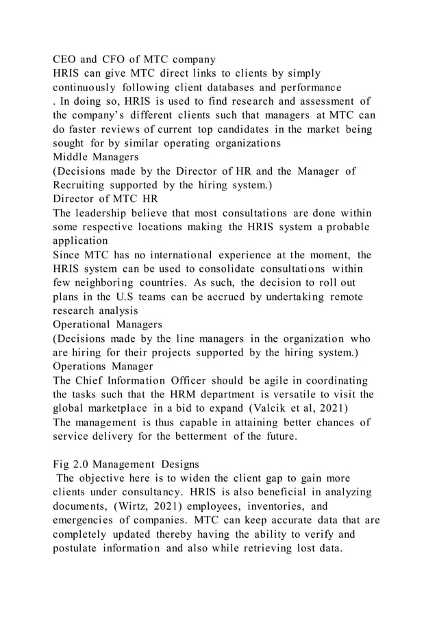 8 maryland technology company (mtc) case study | DOCX