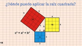 8º_MATEMATICA_Raices_Partes de la Raíz.. | PDF