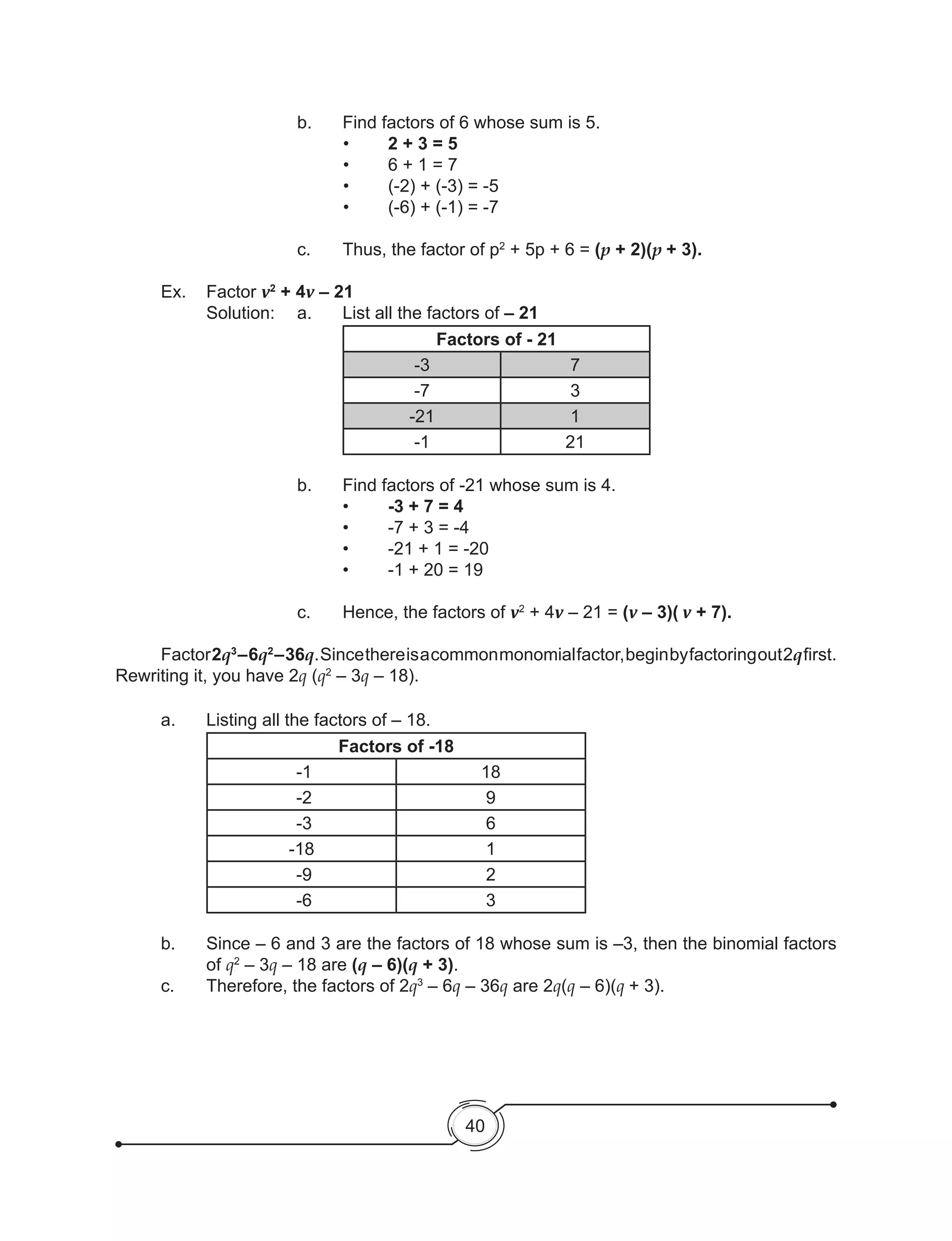 Grade 8 Learning Module in Math - Complete | PDF