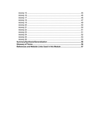 Grade 8 Learning Module in Math - Complete | PDF