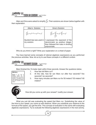 Grade 8 Learning Module in Math - Complete | PDF