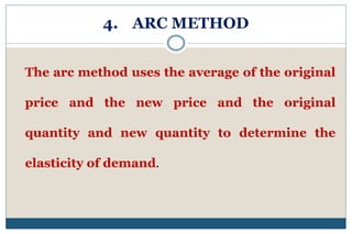 8 measurement of elasticity of demand copy | PPTX