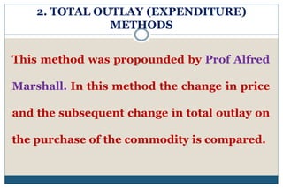 8 measurement of elasticity of demand copy | PPTX