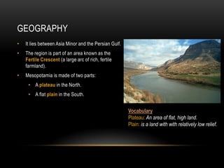 Mesopotamia Geography