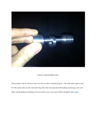 8 metal lathe projects for beginners | PDF