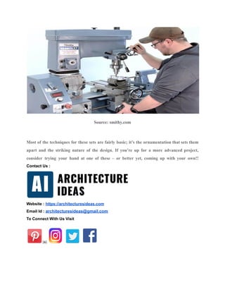 8 metal lathe projects for beginners | PDF