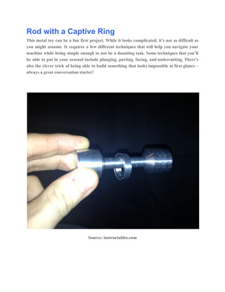 8 metal lathe projects for beginners | PDF