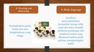 Etika Profesi_8 metode dan teknik mengajar ala rasulullah | PPT