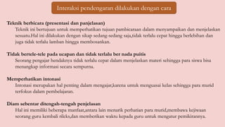Etika Profesi_8 metode dan teknik mengajar ala rasulullah | PPT