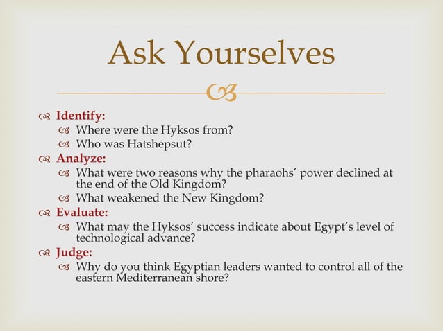 Middle and New Kingdoms | PPTX