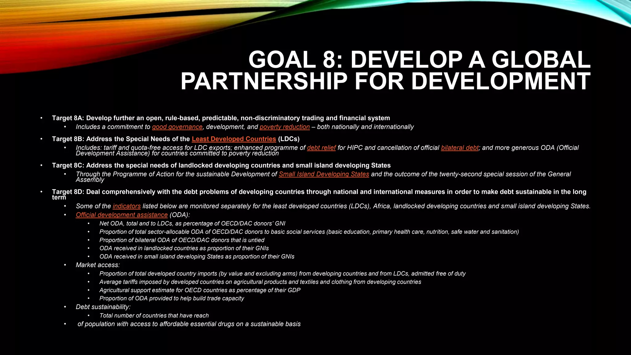 8 millennium development goals | PPTX