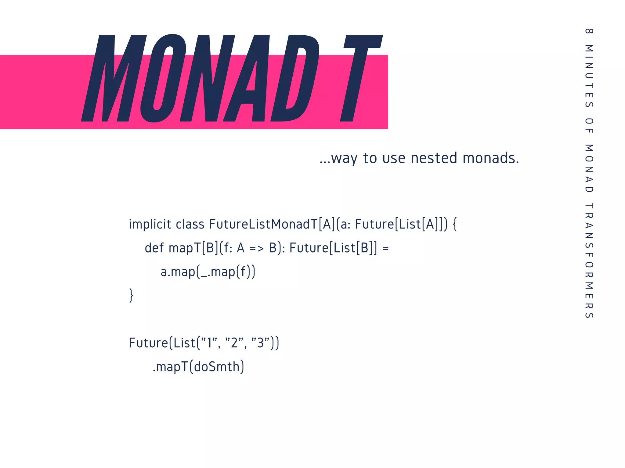 8 minutes of monad transformers | PDF