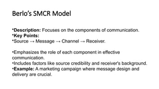8 Models of communication English .pptx