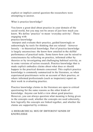 8More Components Knowledge, Literature, Intellectual Projects | PDF