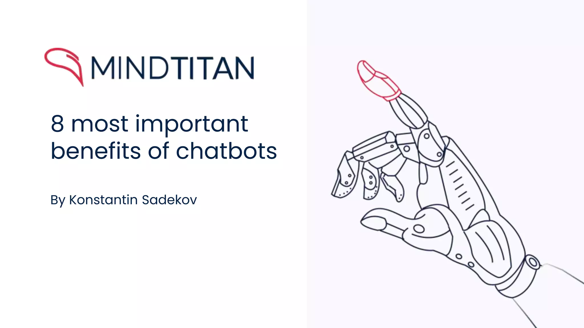 8 most important benefits of chatbots | PPTX