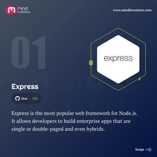 8 Most Popular Node.js Frameworks | PDF