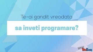 8 motive ca sa inveti programare | PPT