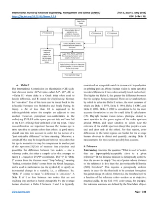 Multi Color Image Segmentation using L*A*B* Color Space | PDF