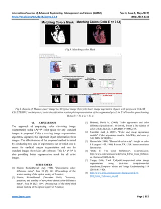 Multi Color Image Segmentation using L*A*B* Color Space | PDF