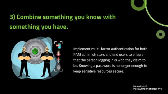 8 must dos for a perfect privileged account management strategy | PPT