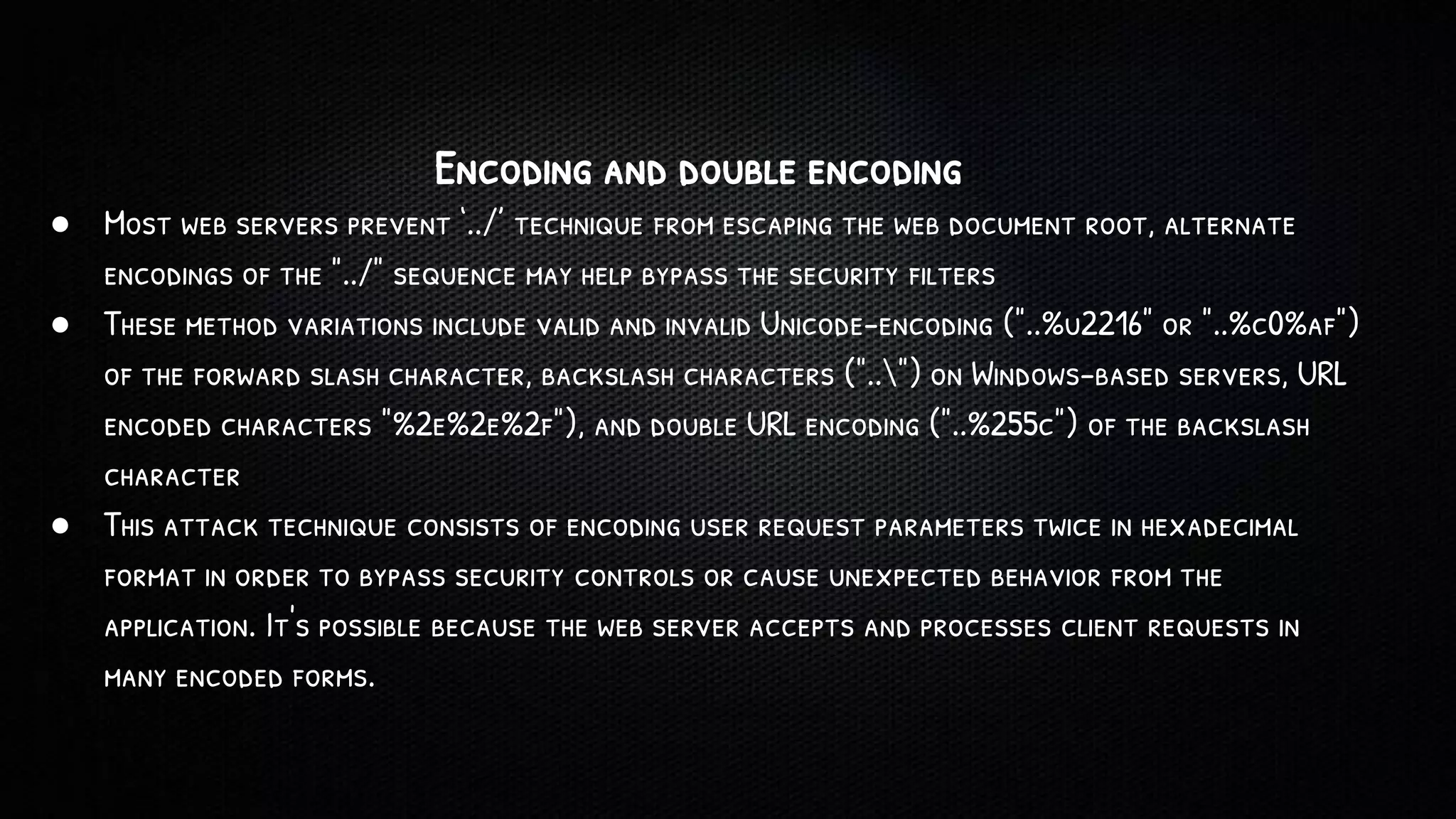 Introduction to path traversal attack | PPTX