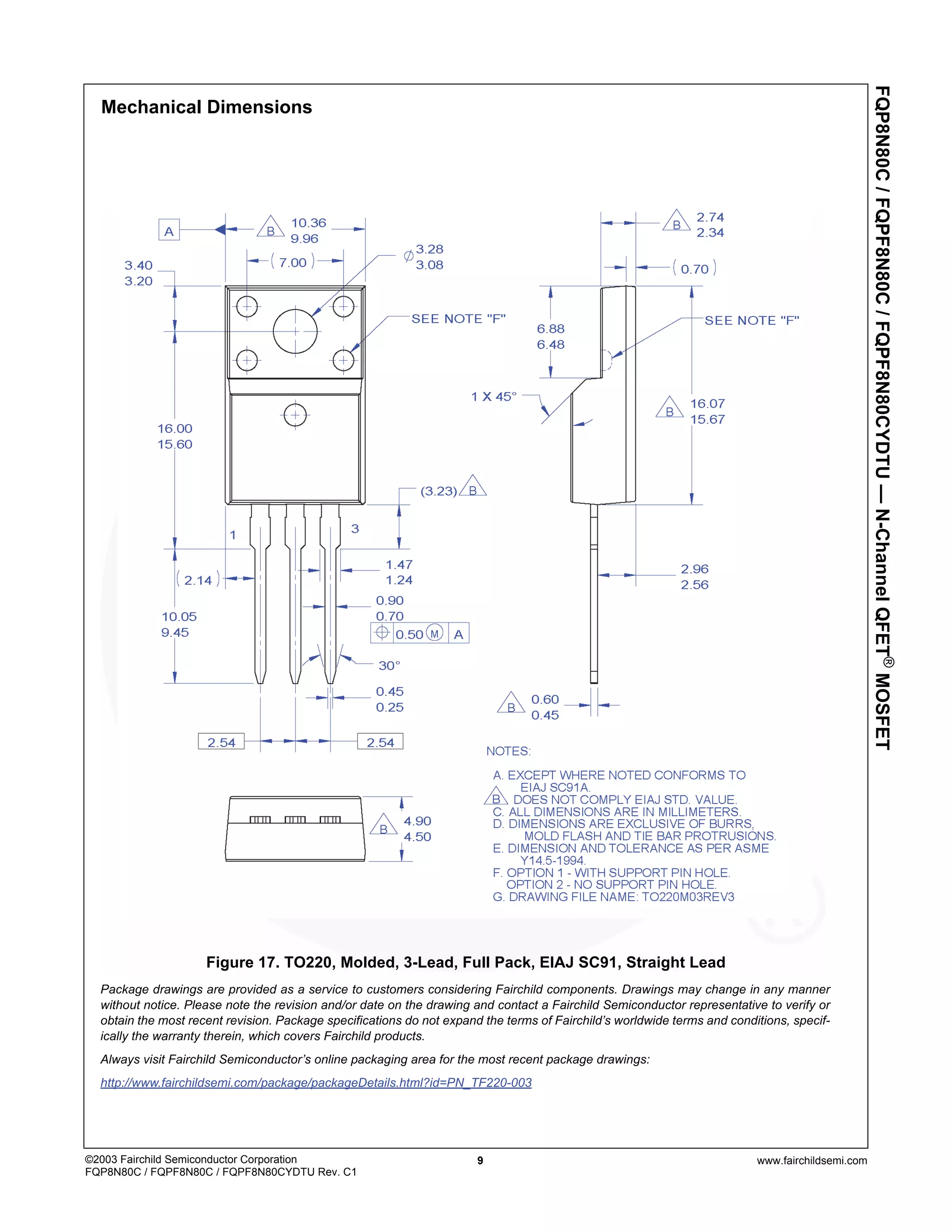Original Mosfet N 8N80C 8N80 FQPF8N80C FQPF8N80 8A 800V TO-220 New ...