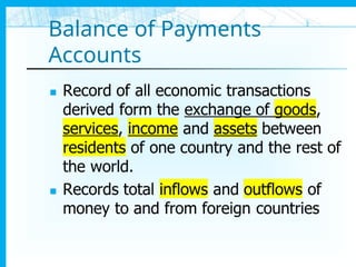 8 National Accounting & Balance of Payment Modified.ppt