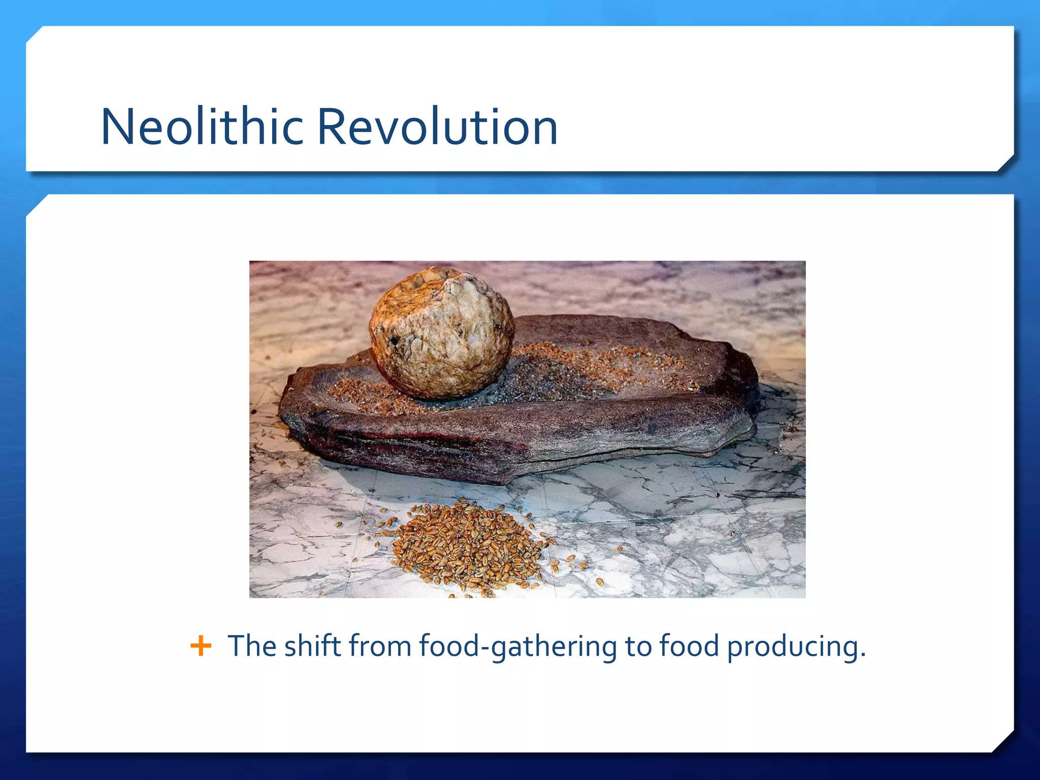 Neolithic Revolution | PPTX