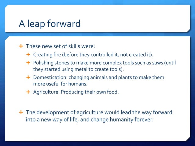 Neolithic Revolution | PPTX