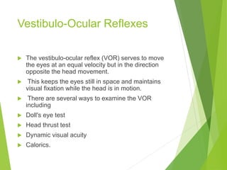 Clinical neuroanatomy of vestibulocochlear nerve | PPTX