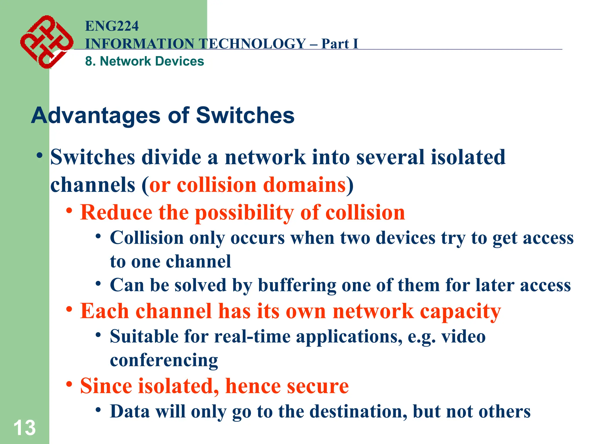Devices used for networking and their functions | PPT