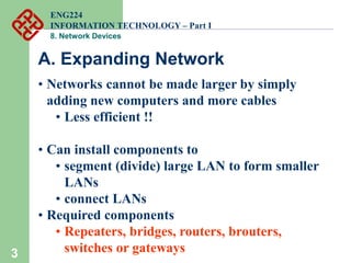 8 network devices | PPT