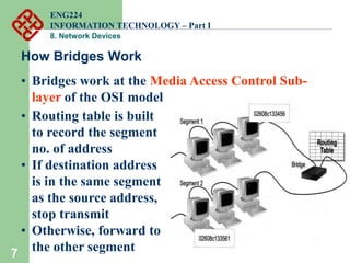 8 network devices | PPT