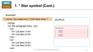 Style and Selector Part2 | PDF