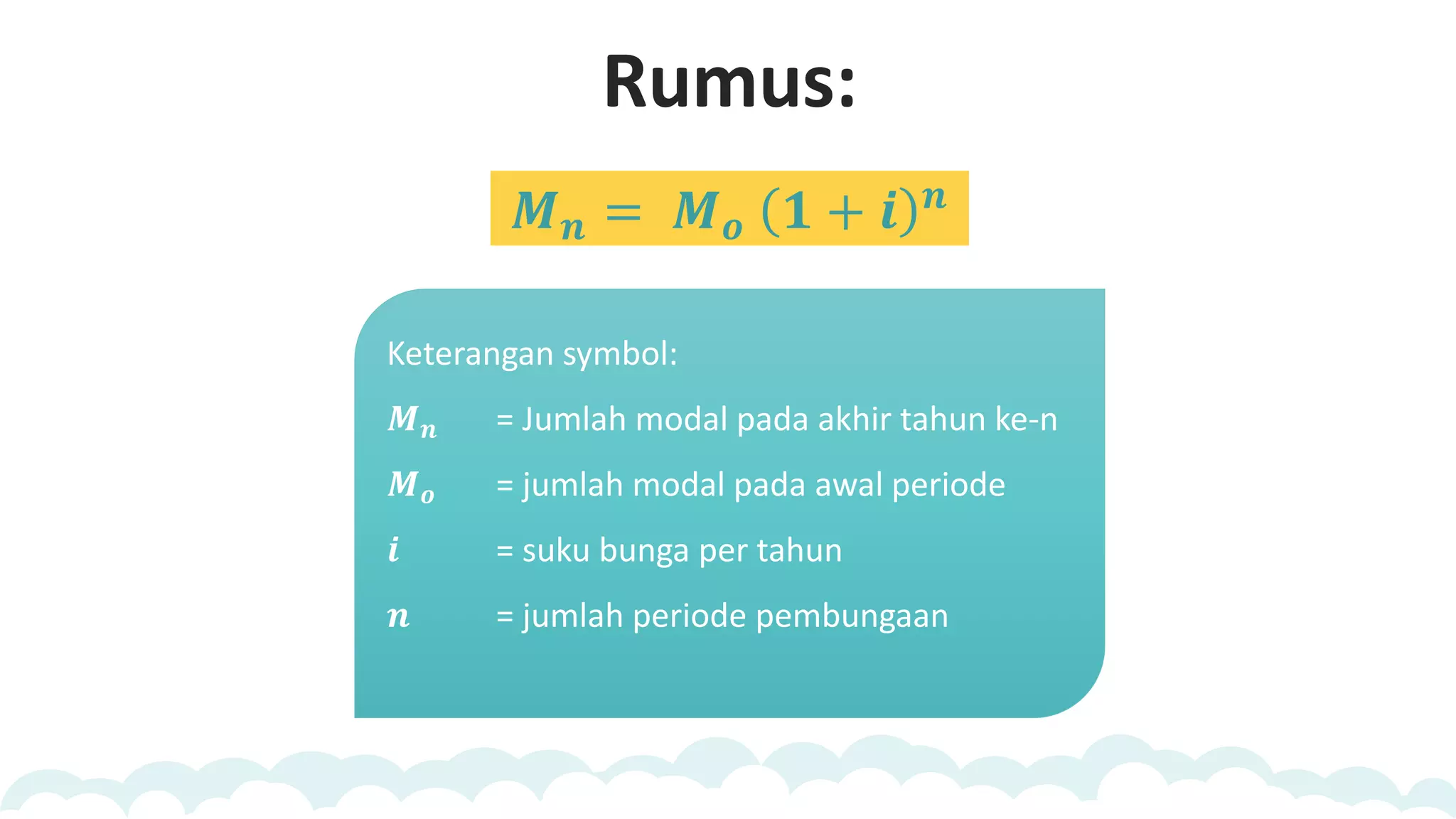 Nilai Waktu Dari Uang Time Value Of Money Ppt